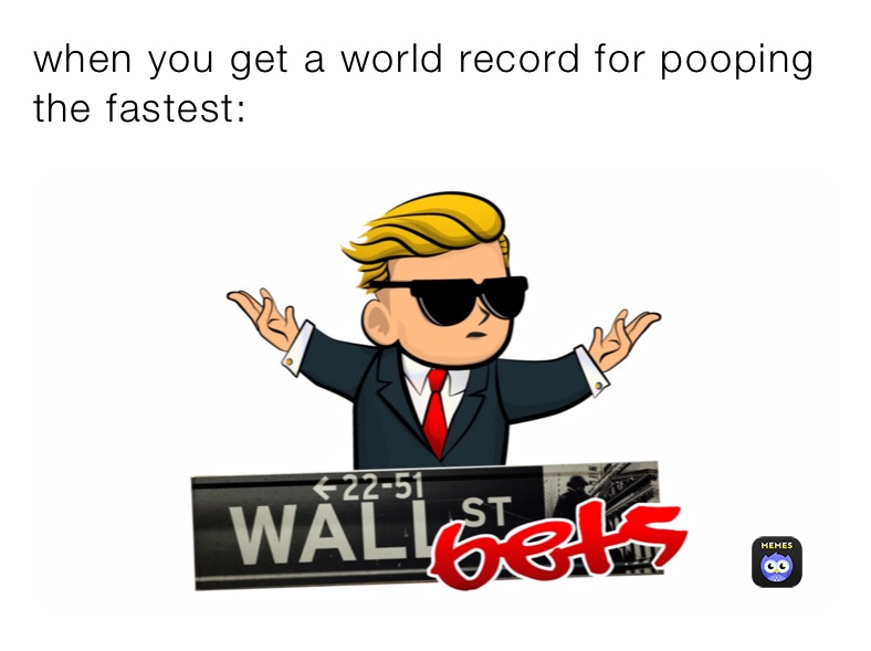 when you get a world record for pooping the fastest: | @all_memes.ig ...