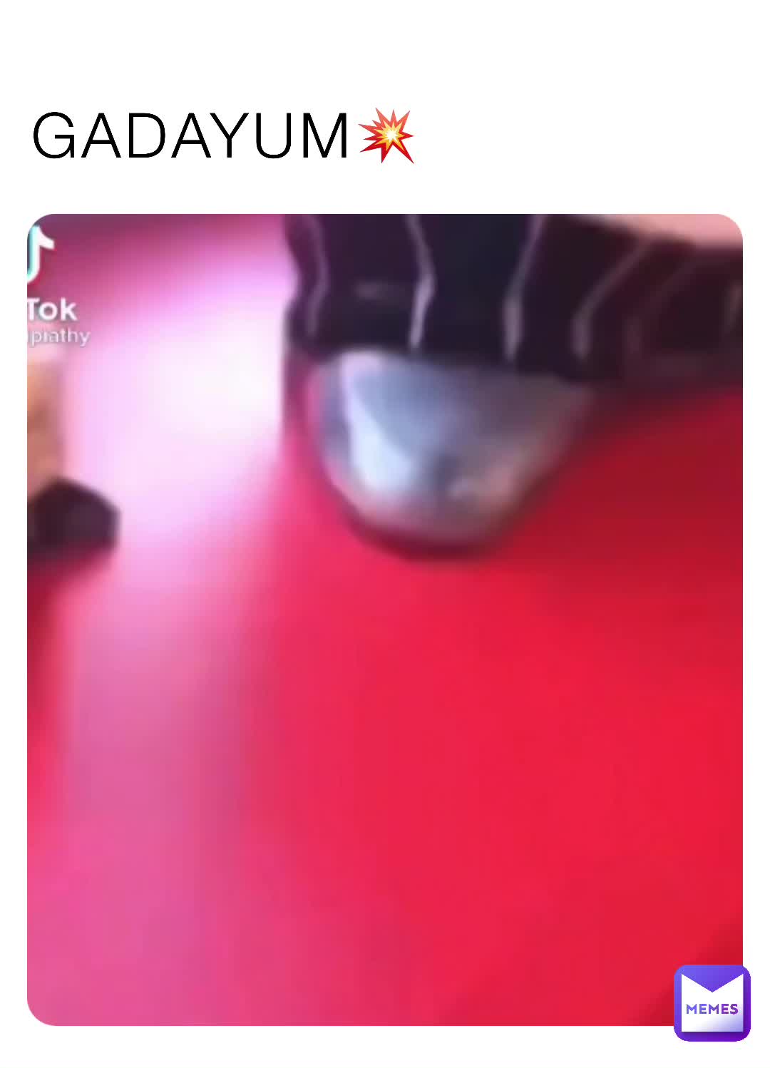 GADAYUM💥 | @taebak | Memes