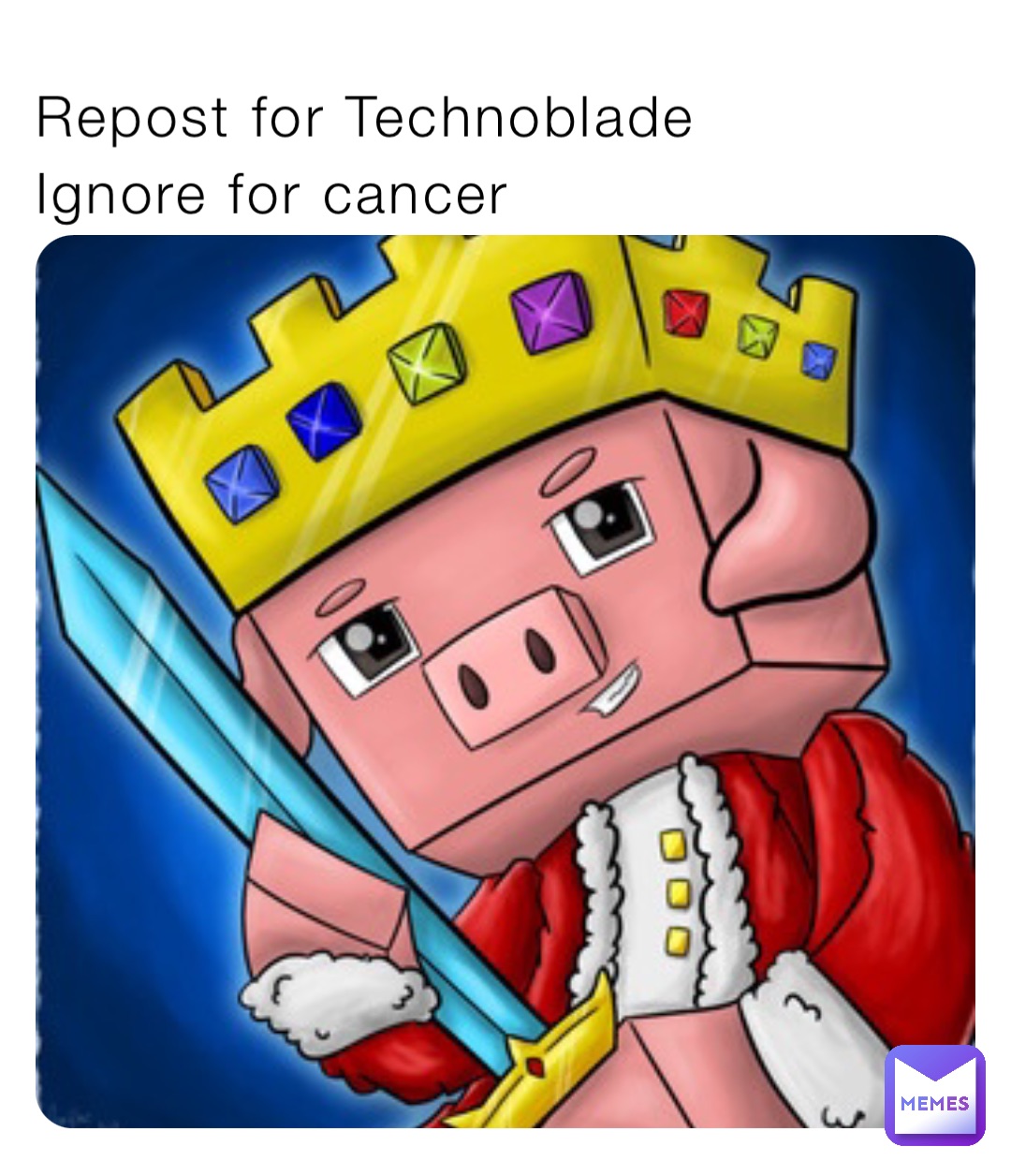 Repost for Technoblade Ignore for cancer | @Fice | Memes