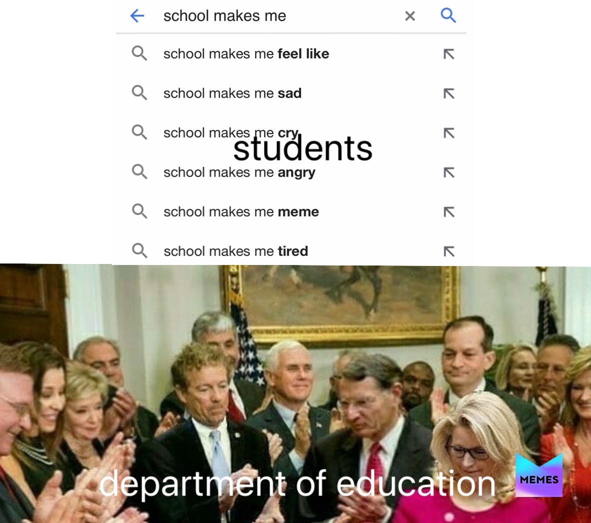 Angry College Student Meme