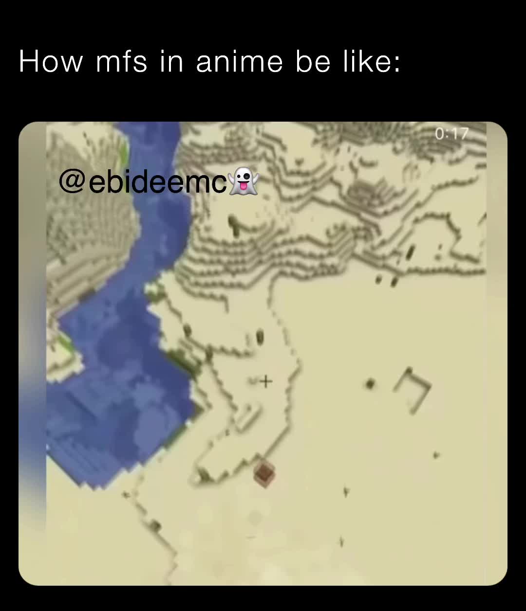 How mfs in anime be like: | @ebidimojr | Memes
