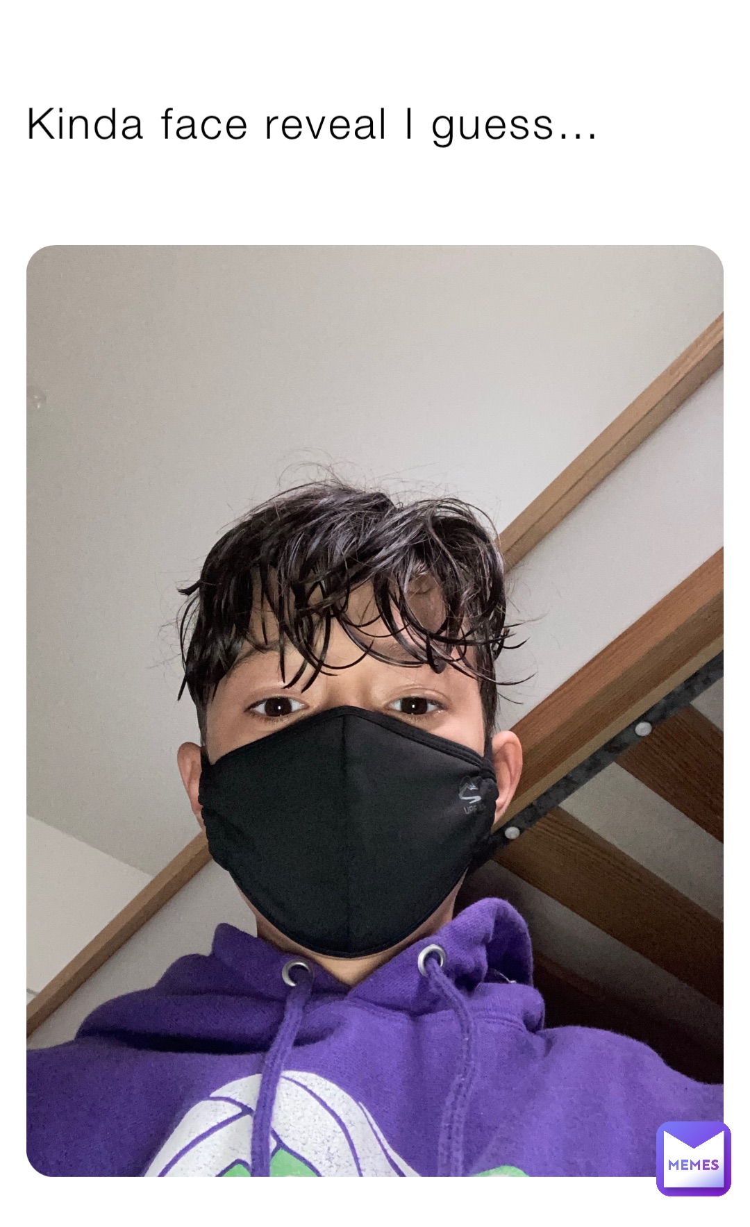 Kinda face reveal I guess… | @Spooky_Bruh.com | Memes