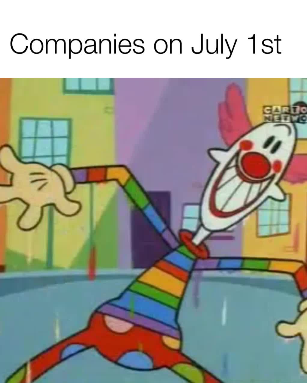 Companies on July 1st | @whatthehess | Memes
