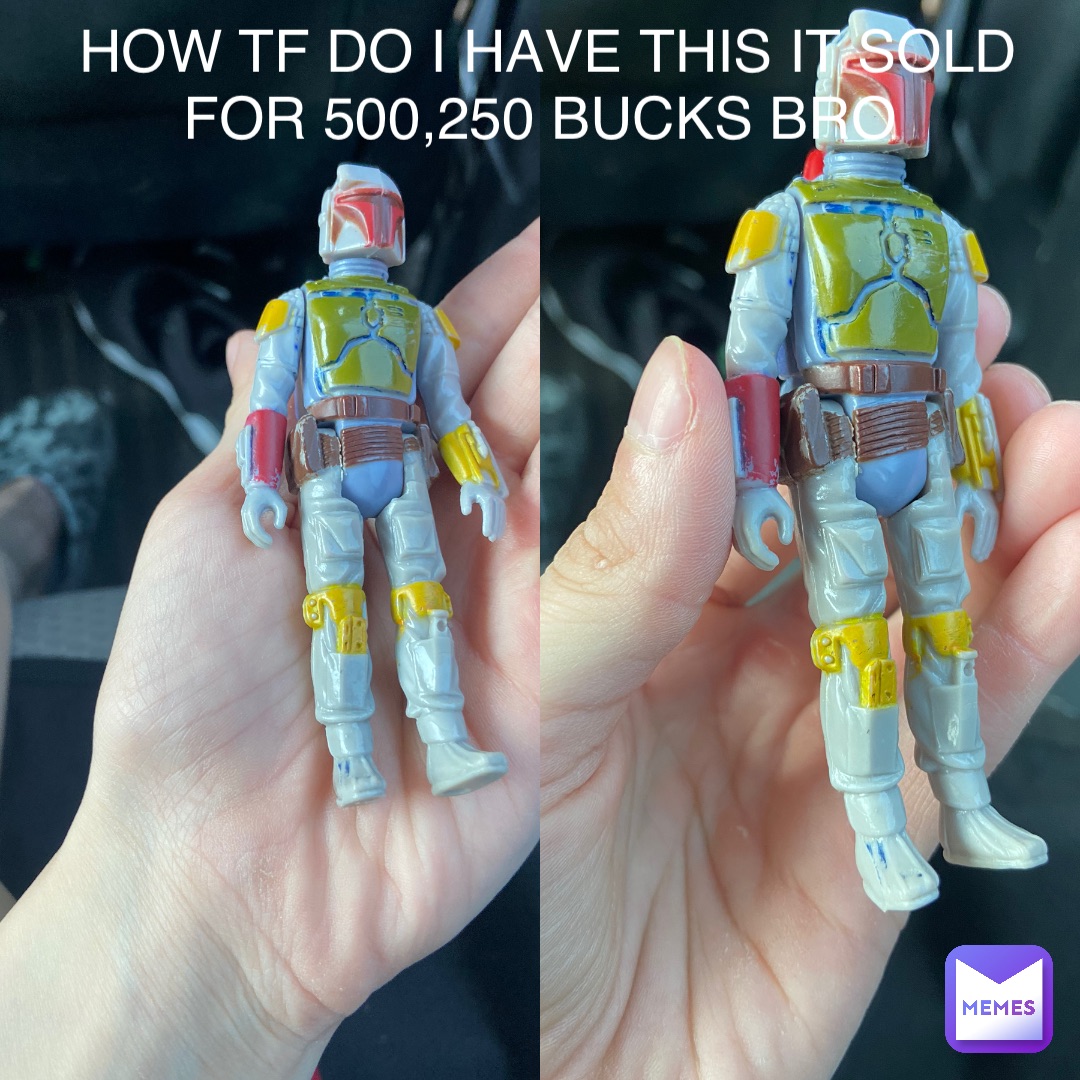HOW TF DO I HAVE THIS IT SOLD FOR 500,250 BUCKS BRO | @Spamton_and_sans ...