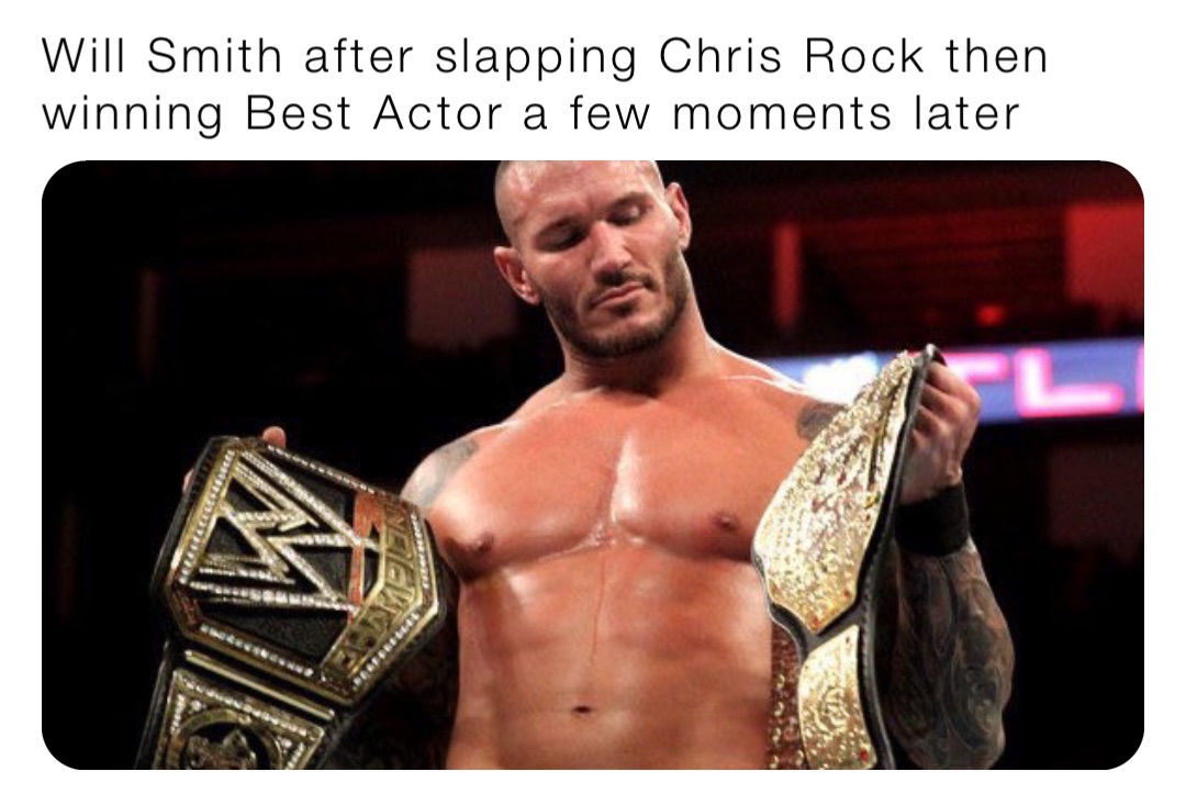 Will Smith after slapping Chris Rock then winning Best Actor a few ...