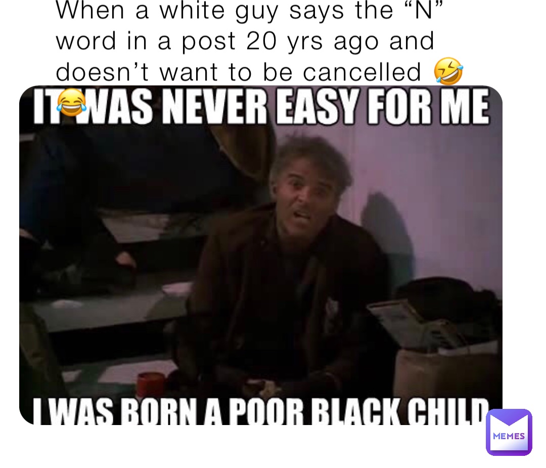 When a white guy says the “N” word in a post 20 yrs ago and doesn’t ...