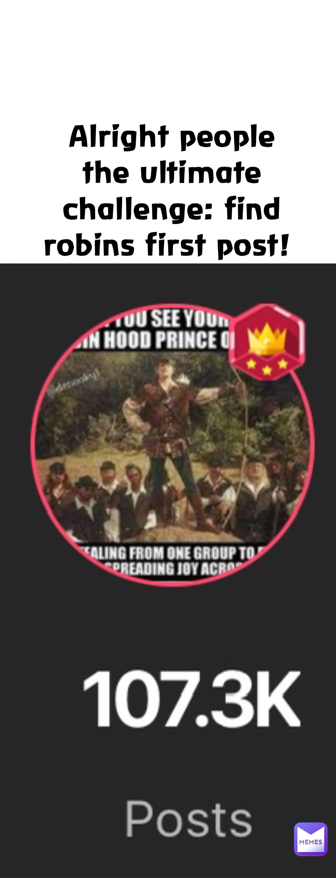 Alright people the ultimate challenge: find robins first post! | @TOM ...