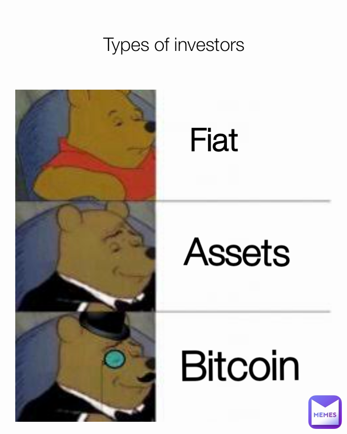 Bitcoin Fiat Assets Types of investors | @ib_laminu | Memes