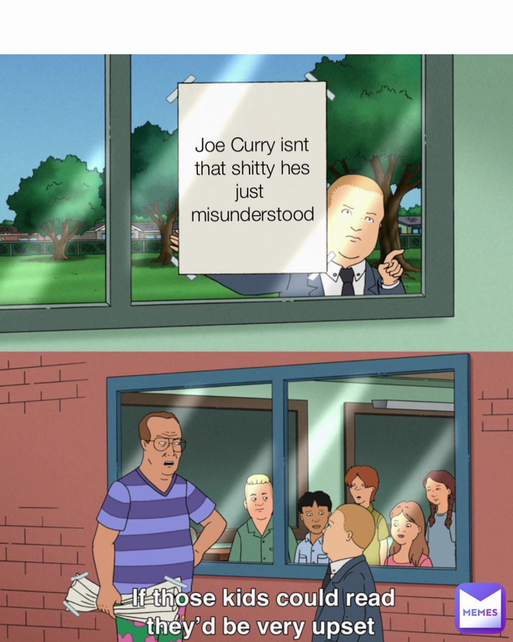 when joe curry gets you in trouble | @fuckjoecurry | Memes