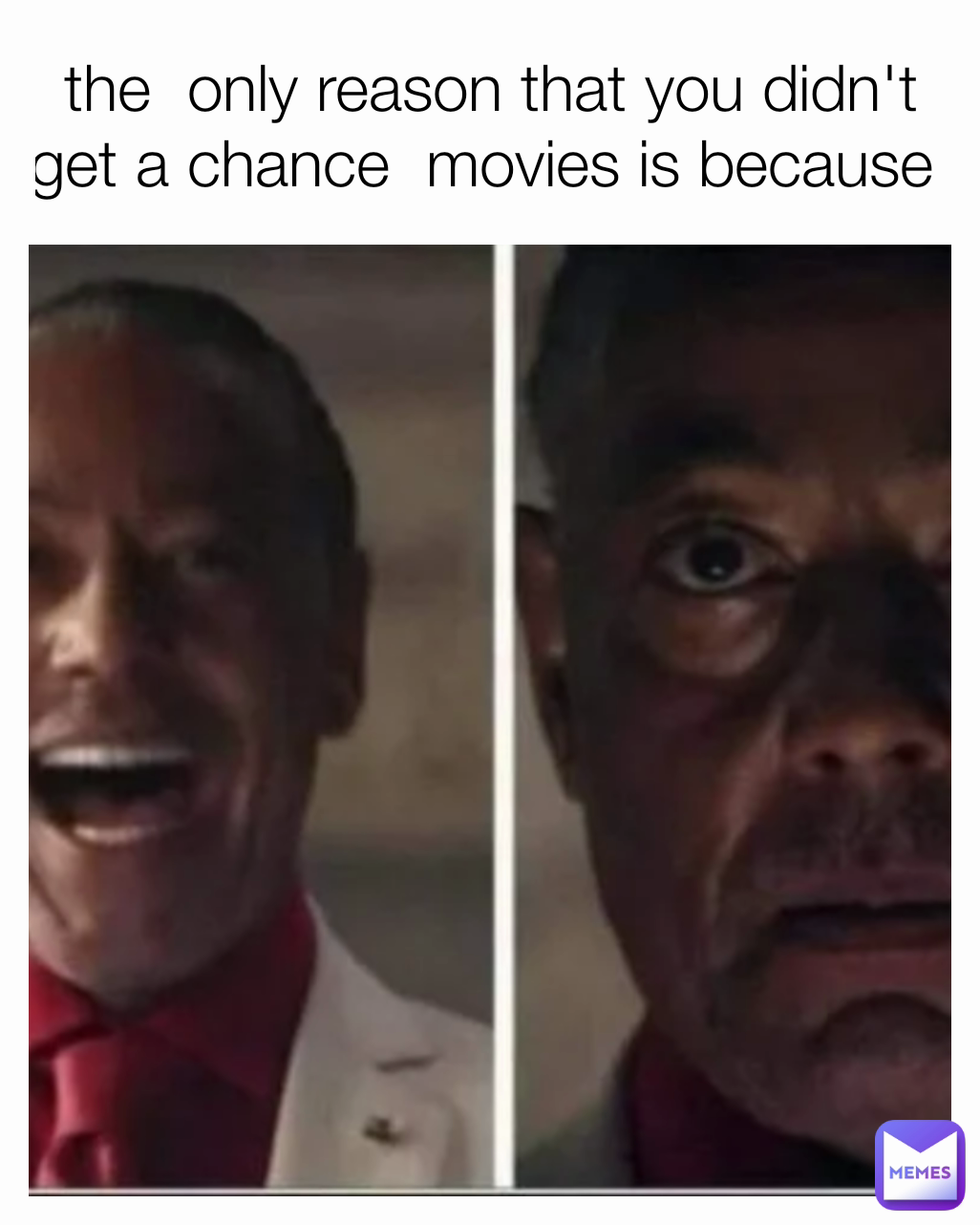 the only reason that you didn't get a chance movies is because | @dank ...