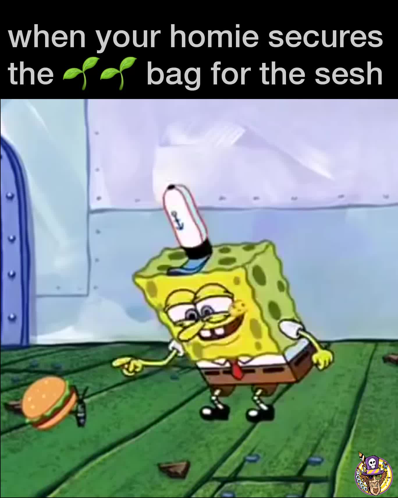 when your homie secures the 🌱🌱 bag for the sesh | @voodoo_dabs | Memes