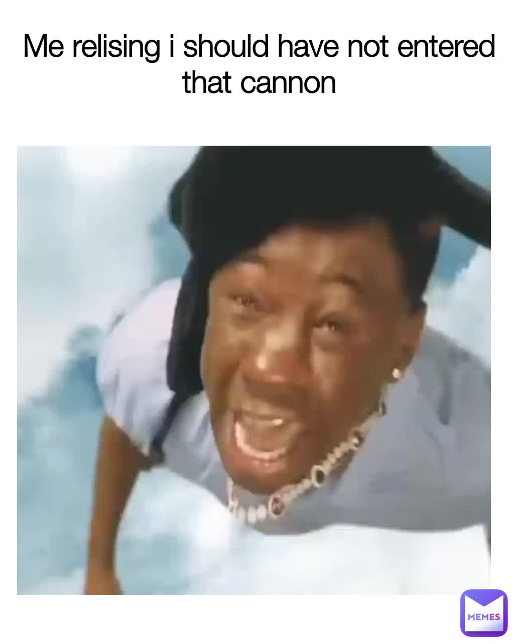 Me relising i should have not entered that cannon | @Zaza_Jesus | Memes