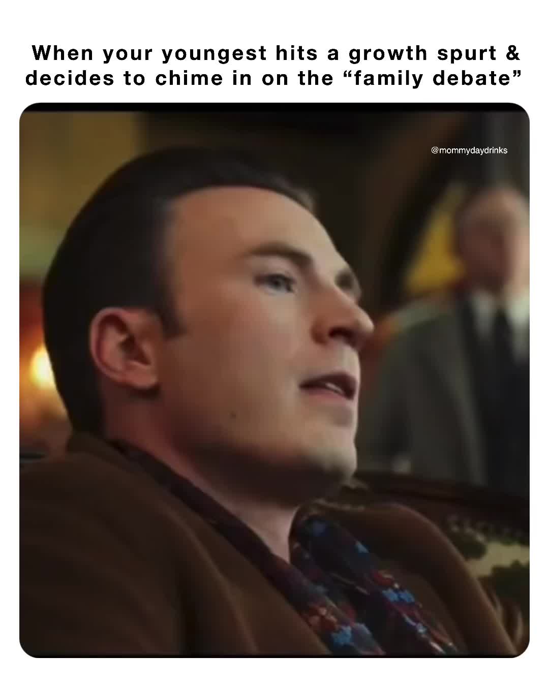 When your youngest hits a growth spurt & decides to chime in on the ...