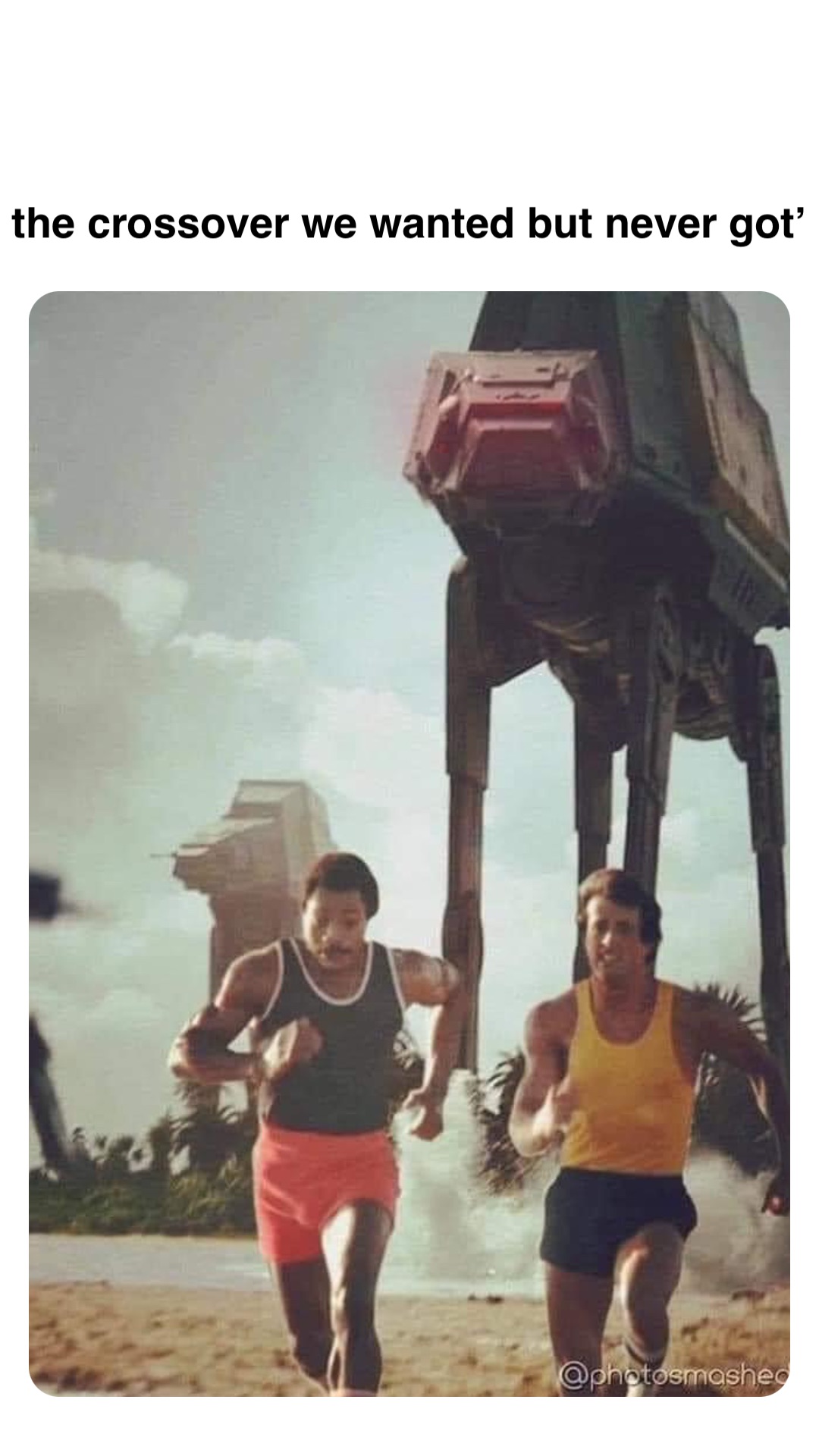 Double tap to edit the crossover we wanted but never got’ | @JIGLY_FISH | Memes