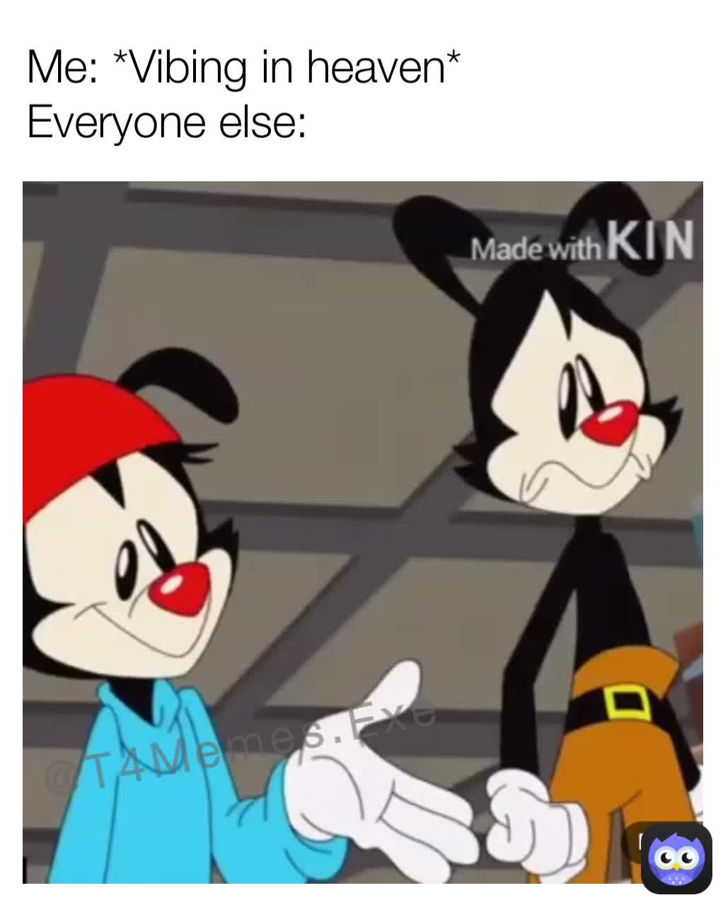 @T4Memes.Exe Me: *Vibing in heaven* Everyone else: | @t4ryketp | Memes