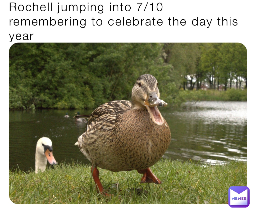 Rochell jumping into 7/10 remembering to celebrate the day this year ... Rochell jumping into 7/10 remembering to celebrate the day this year ...