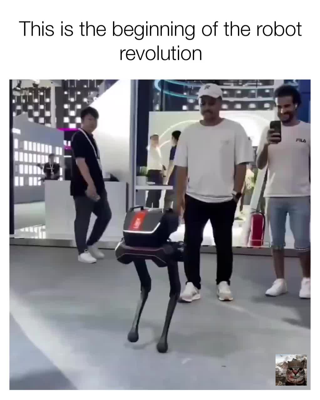 This is the beginning of the robot revolution | @soldierofmemez | Memes