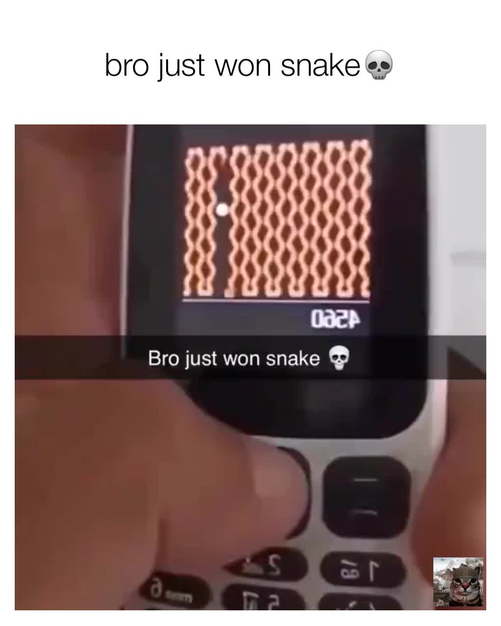 bro just won snake💀 | @soldierofmemez | Memes
