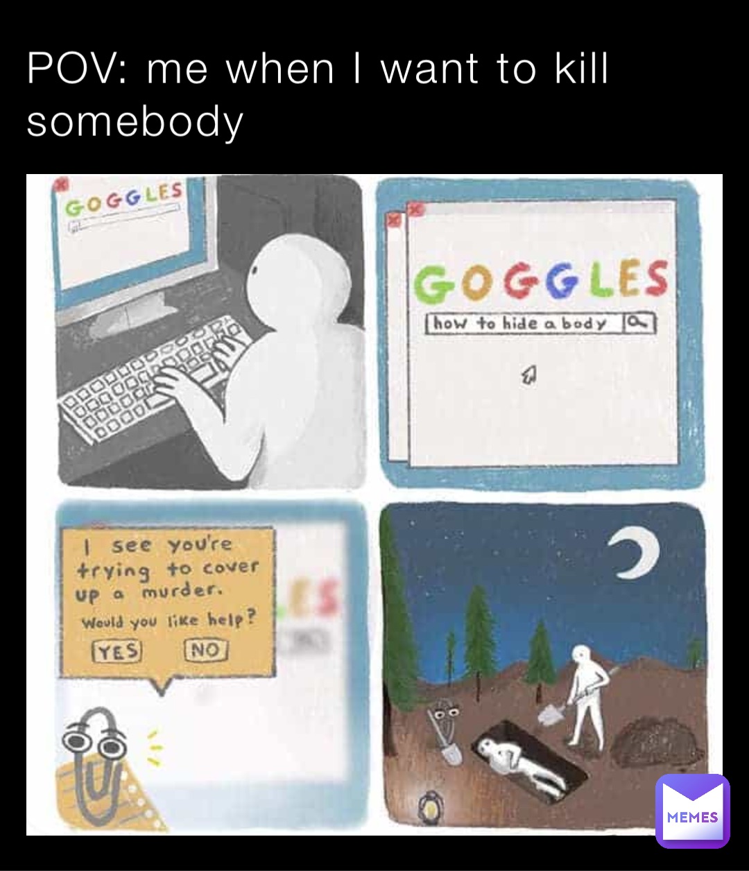 POV: me when I want to kill somebody | @MiceMouseTHEMEMER | Memes