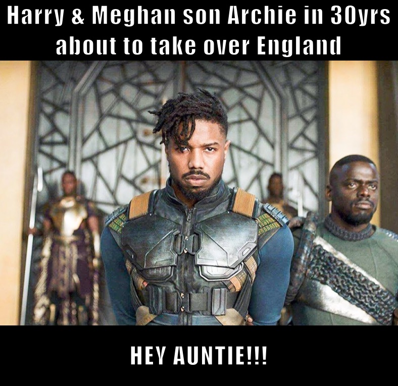 Harry & Meghan son Archie in 30yrs about to take over England HEY ...