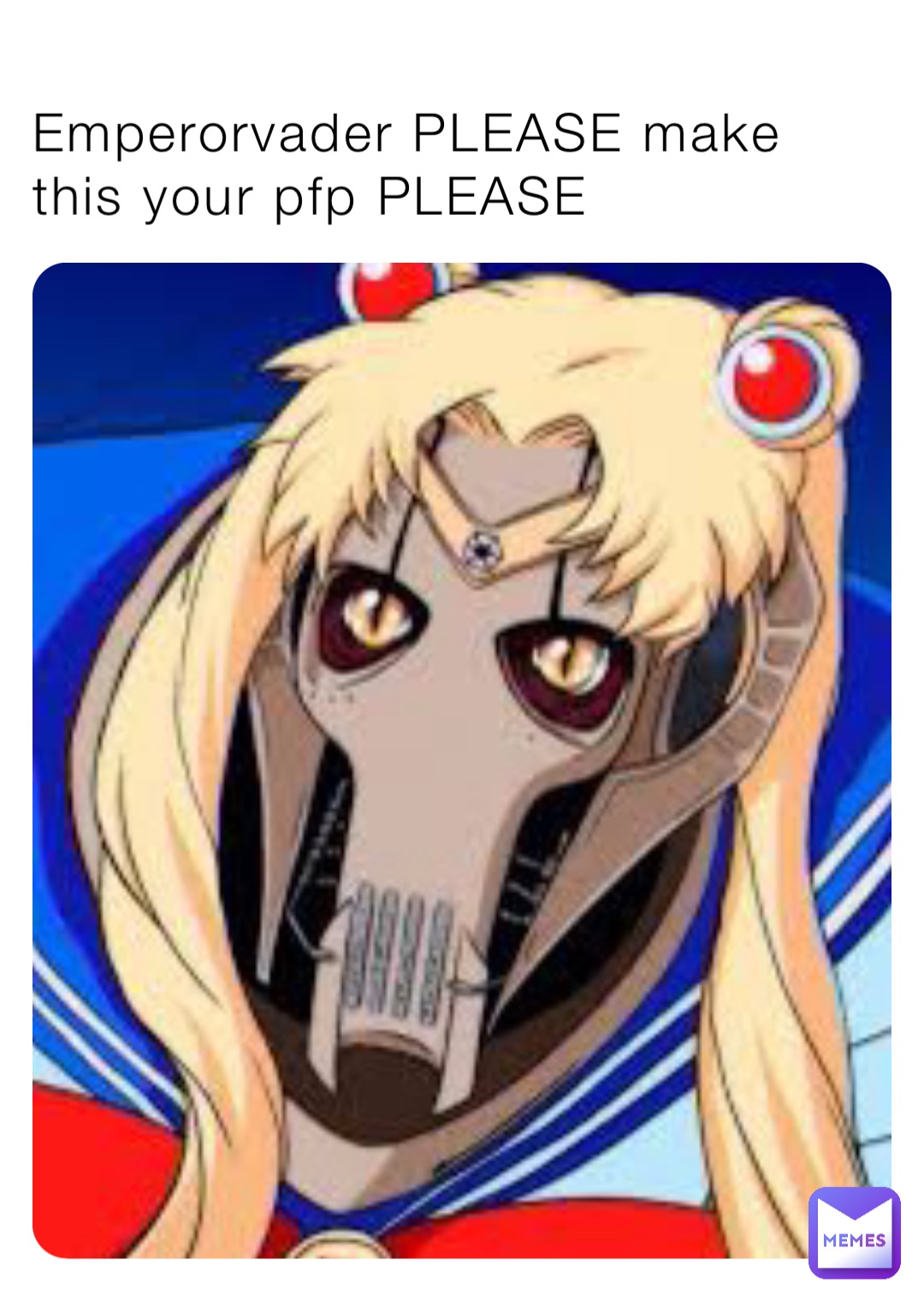 Emperorvader PLEASE make this your pfp PLEASE | @doctorgorilla | Memes