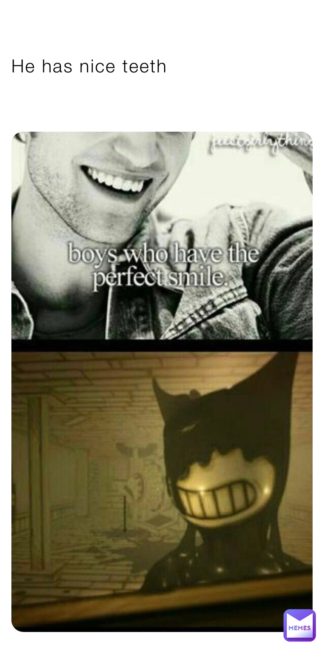 He has nice teeth | @Lizzzzzzy | Memes