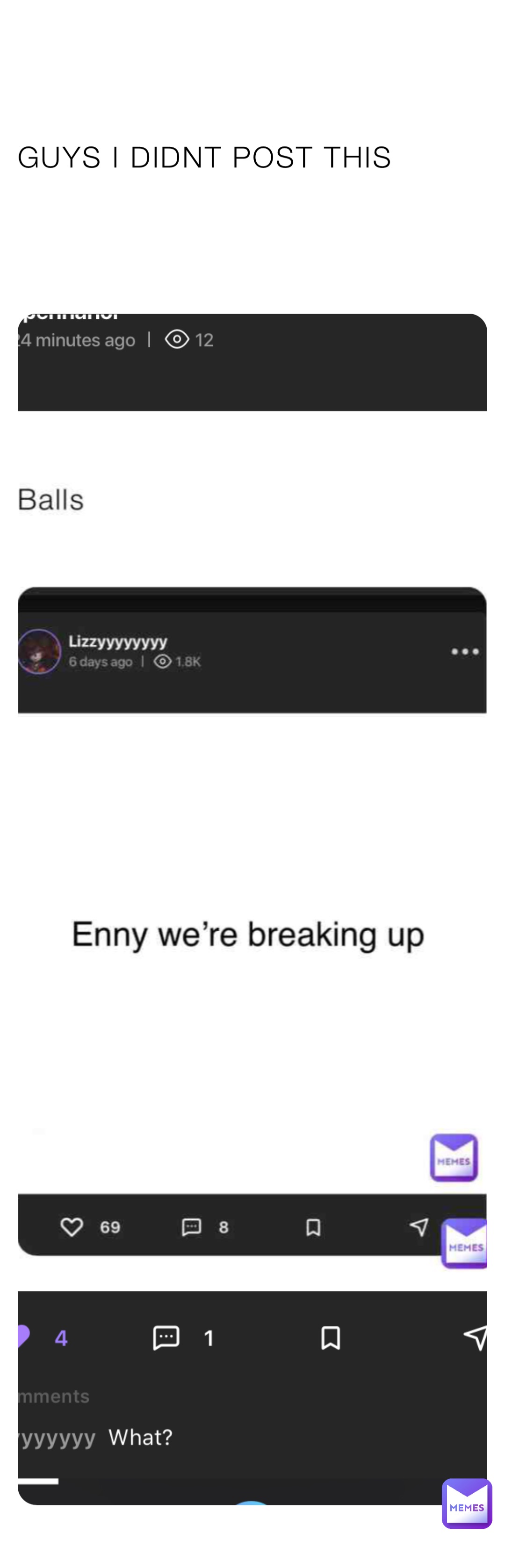 Guys I Didnt Post This Lizzzzzzy Memes