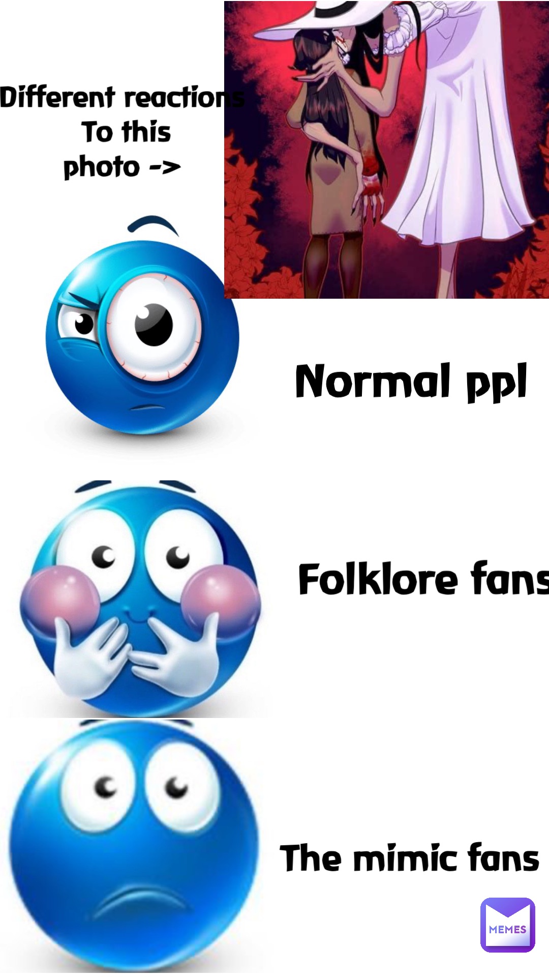 Normal ppl Folklore fans The mimic fans Different reactions To this ...