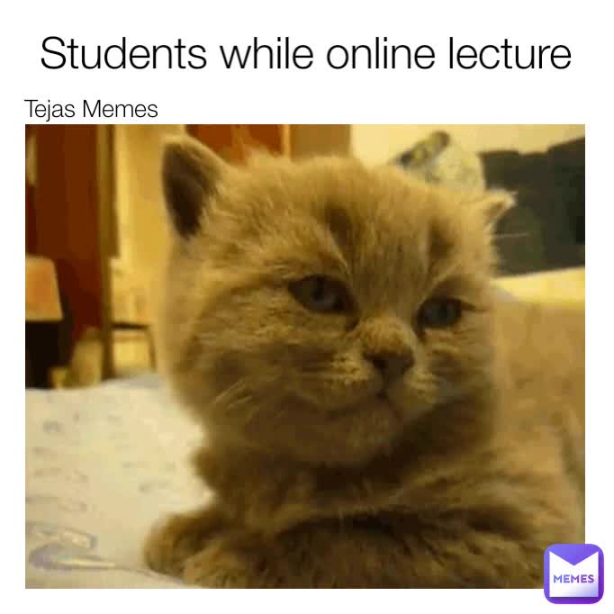 Tejas Memes Students while online lecture Tejas Memes | @Tejas_Pawar_8851 | Memes