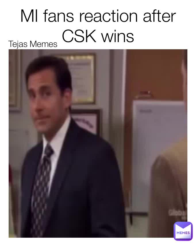 MI fans reaction after CSK wins Tejas Memes | @Tejas_Pawar_8851 | Memes