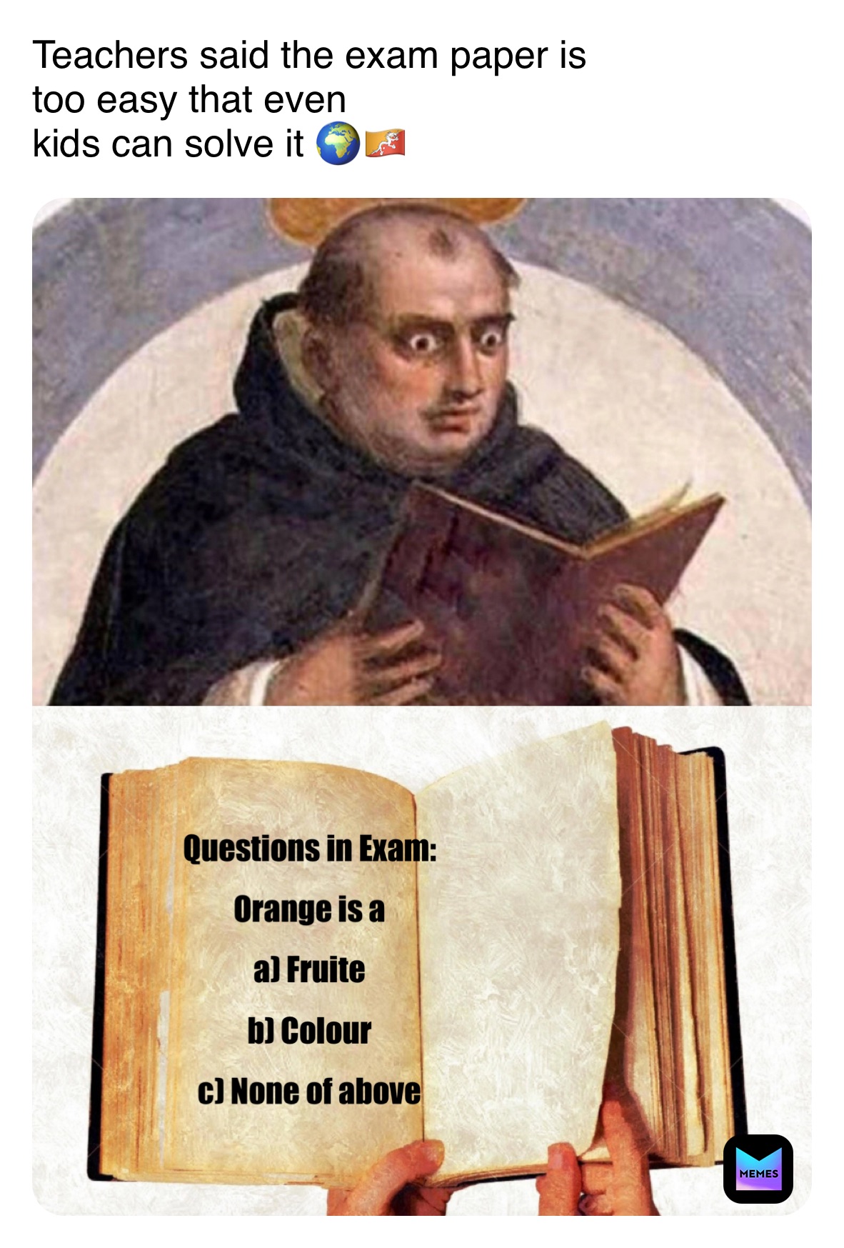Teachers said the exam paper is too easy that even kids can solve it 🌍 ...