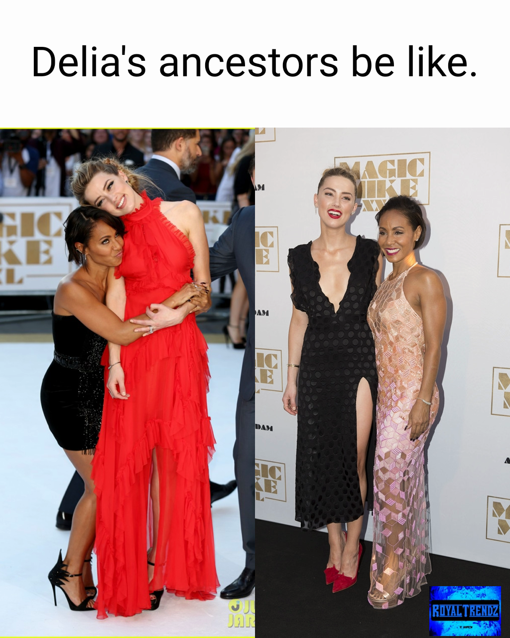 Delia's ancestors be like. | @damanilawson | Memes