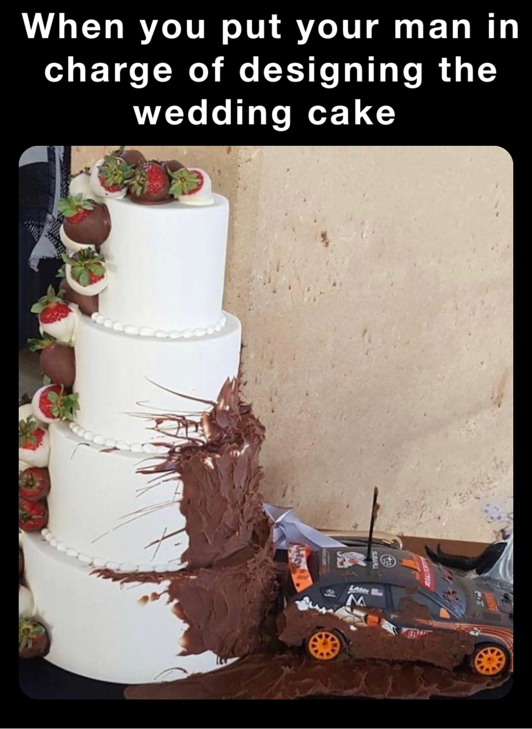 Wedding cake meme | Honestweddingadvice.com