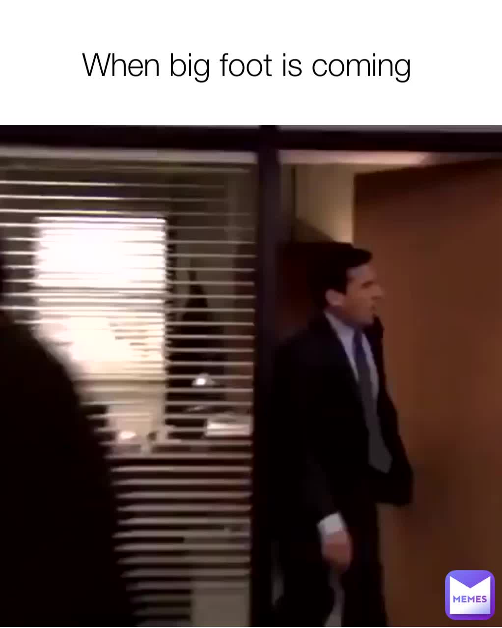 When big foot is coming | @NabbyDesign | Memes