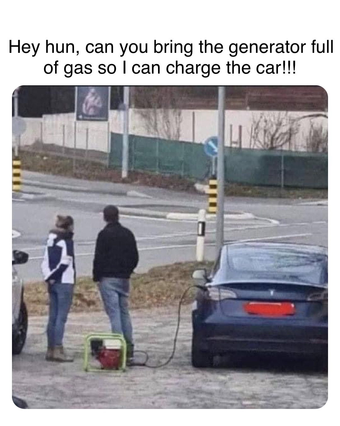 Double tap to edit Hey hun, can you bring the generator full of gas so ...