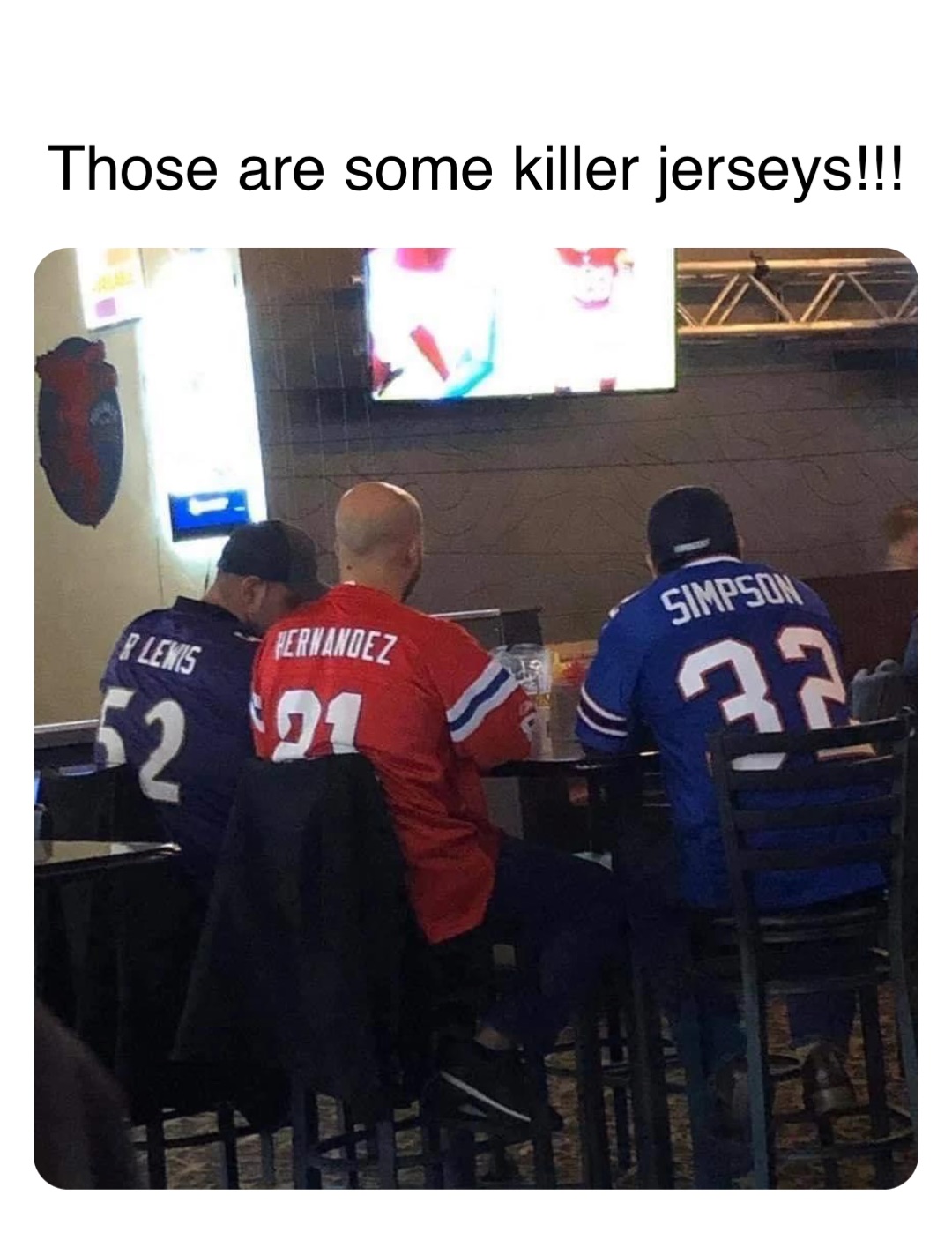 Double tap to edit Those are some killer jerseys ...