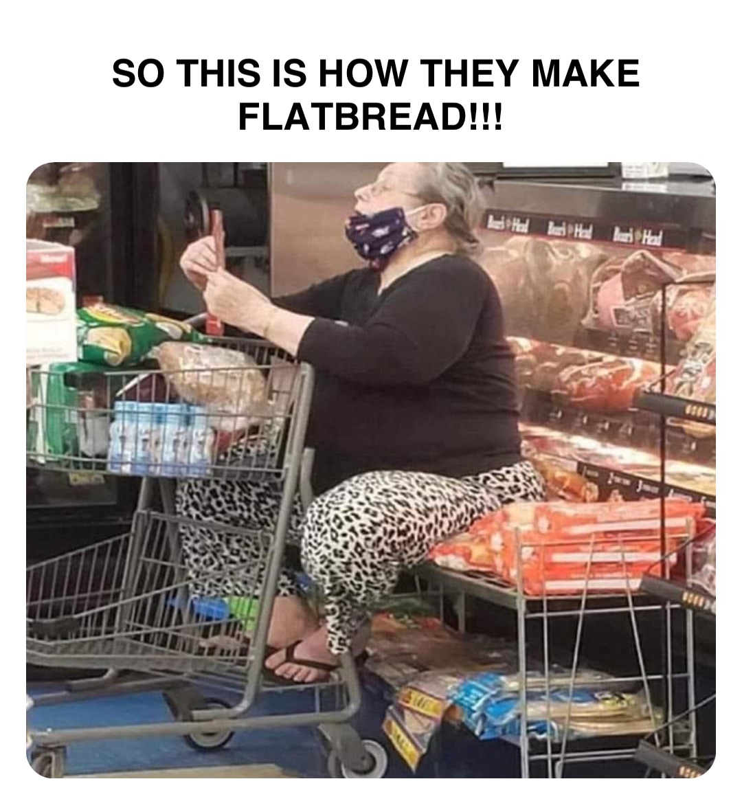 Double tap to edit SO THIS IS HOW THEY MAKE FLATBREAD ...