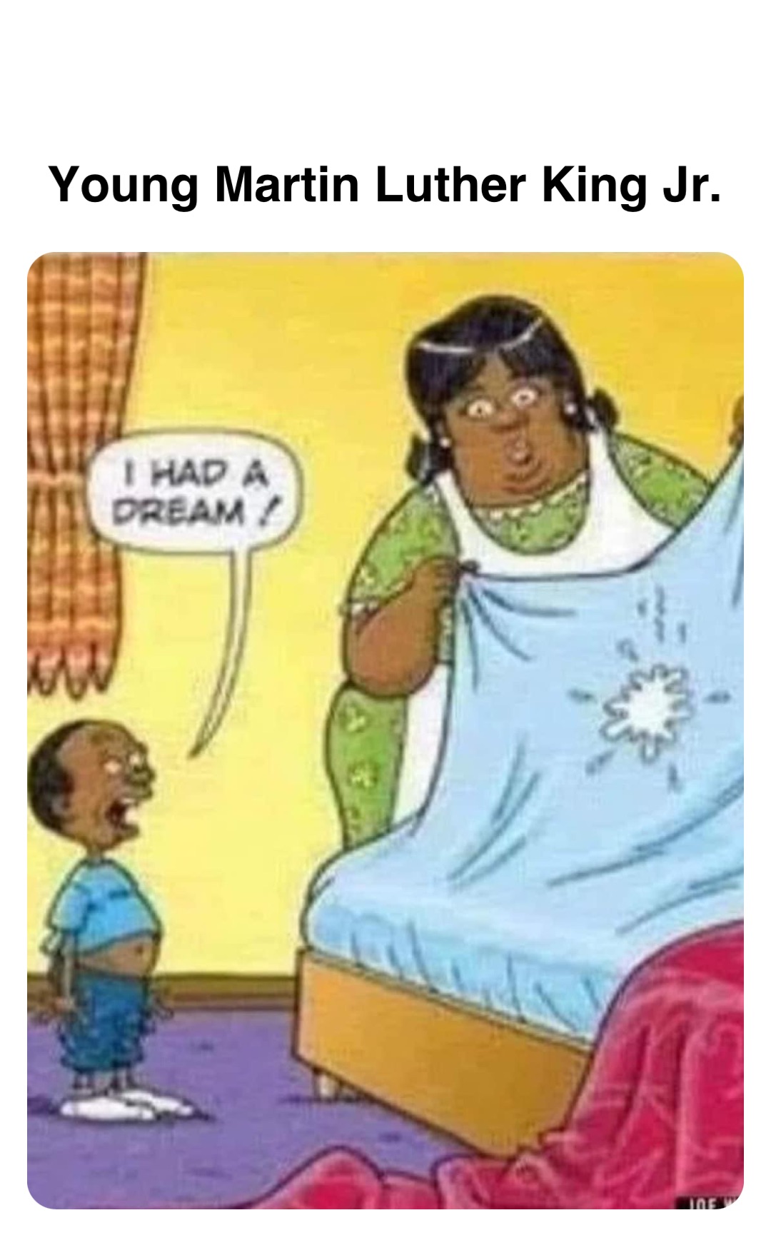 Double tap to edit Young Martin Luther King Jr ...