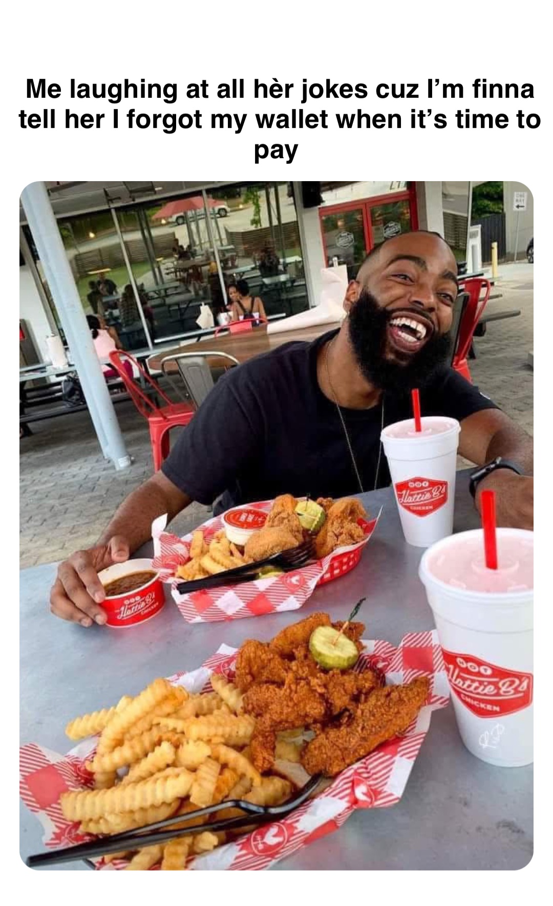 Double tap to edit Me laughing at all hèr jokes cuz I’m finna tell her ...