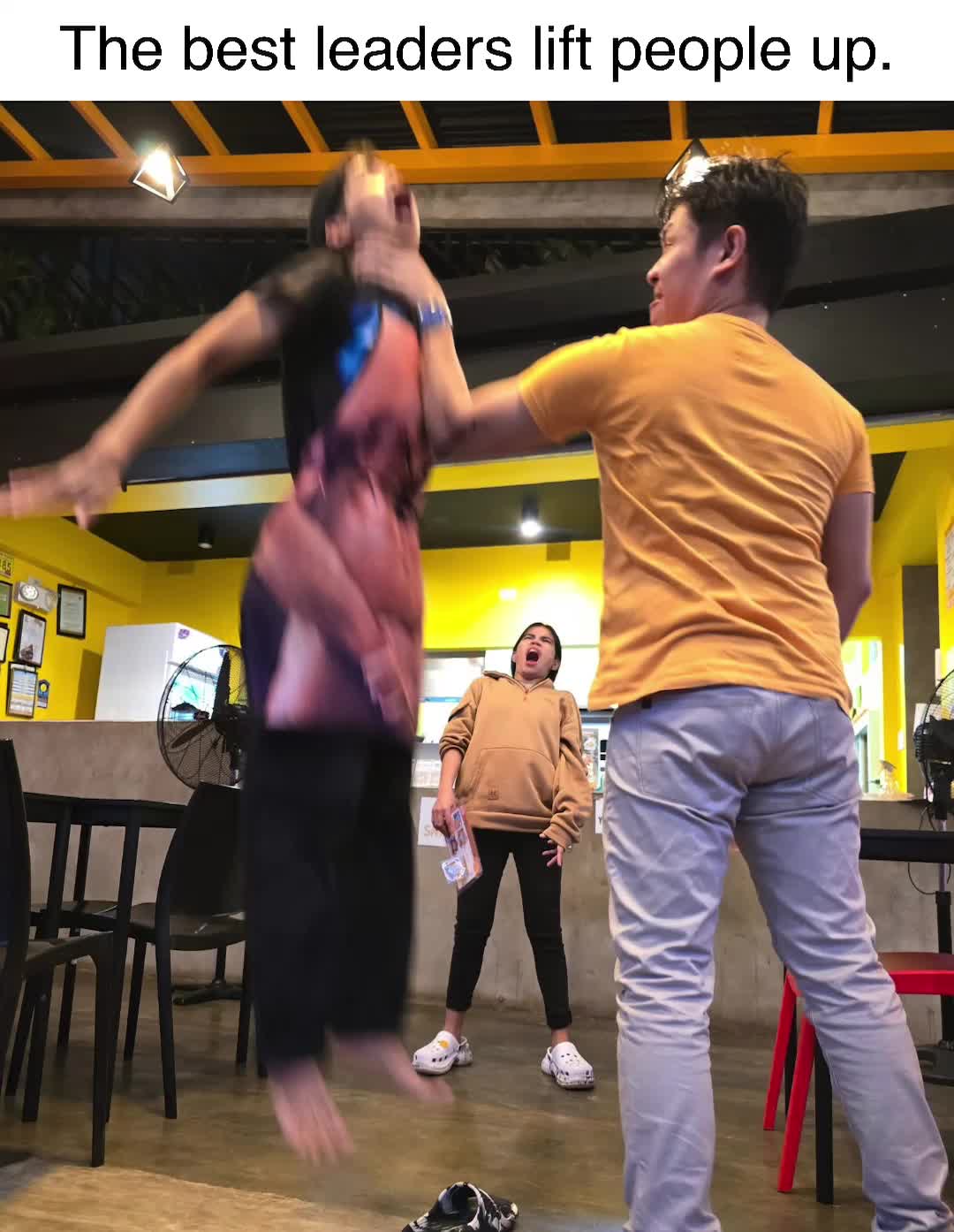 The best leaders lift people up. | @robinhoodprinceofmemes | Memes