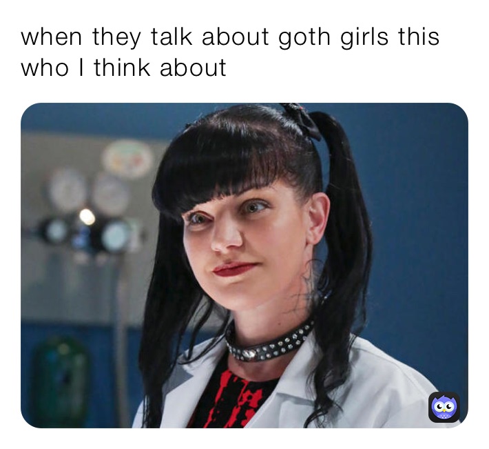 when they talk about goth girls this who I think about | @da_watchin ...