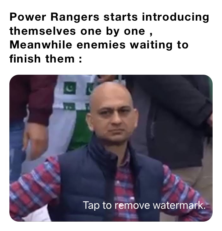 Power Rangers starts introducing themselves one by one , Meanwhile ...