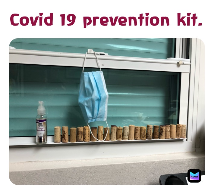 Covid 19 prevention kit. | @gdon | Memes