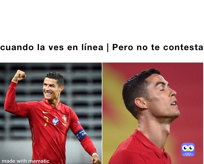 cuando la ves en línea | Pero no te contesta | @rubelaguilar11 | Memes