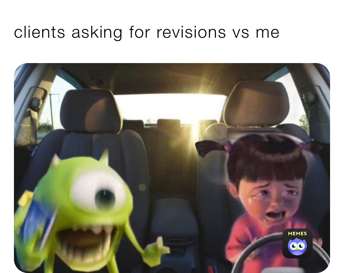 clients asking for revisions vs me | @tejb.patel97 | Memes