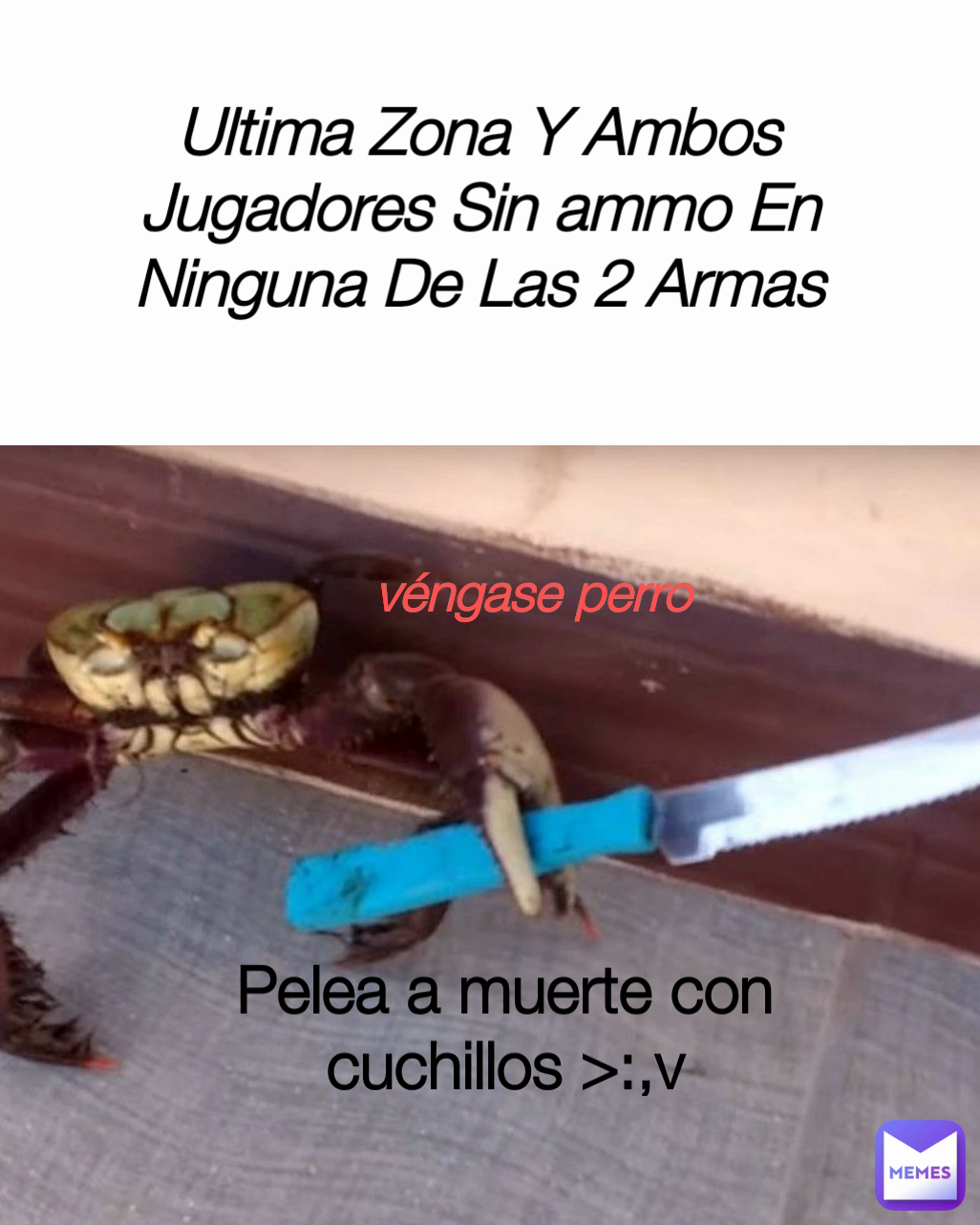 Pelea a muerte con cuchillos >:,v Ultima Zona Y Ambos Jugadores Sin ...