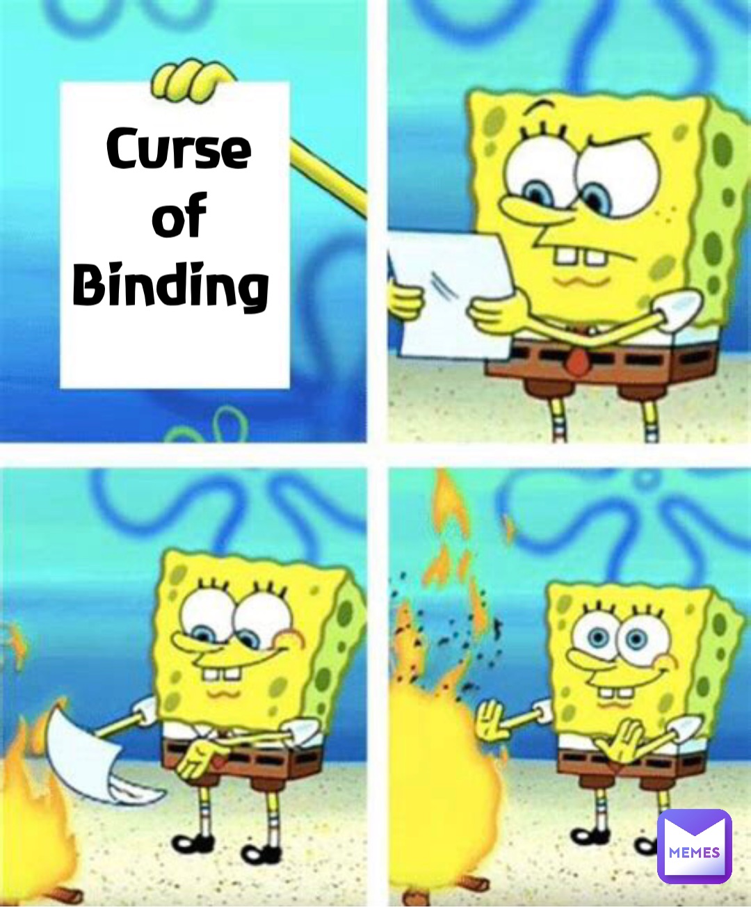 Curse of Binding | @AgentMemeTron | Memes