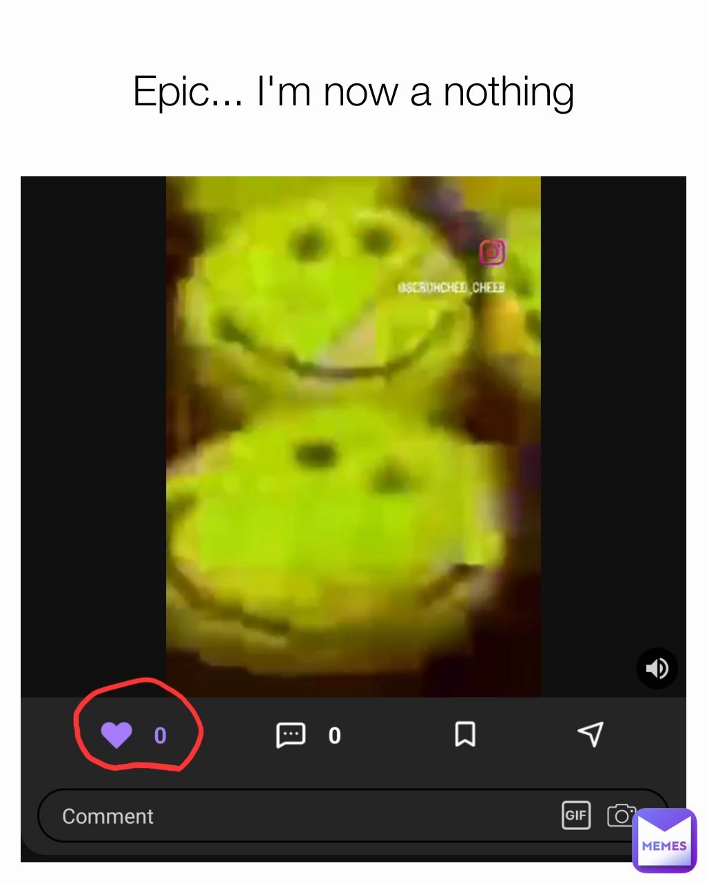 Epic... I'm now a nothing | @T85_Jr | Memes