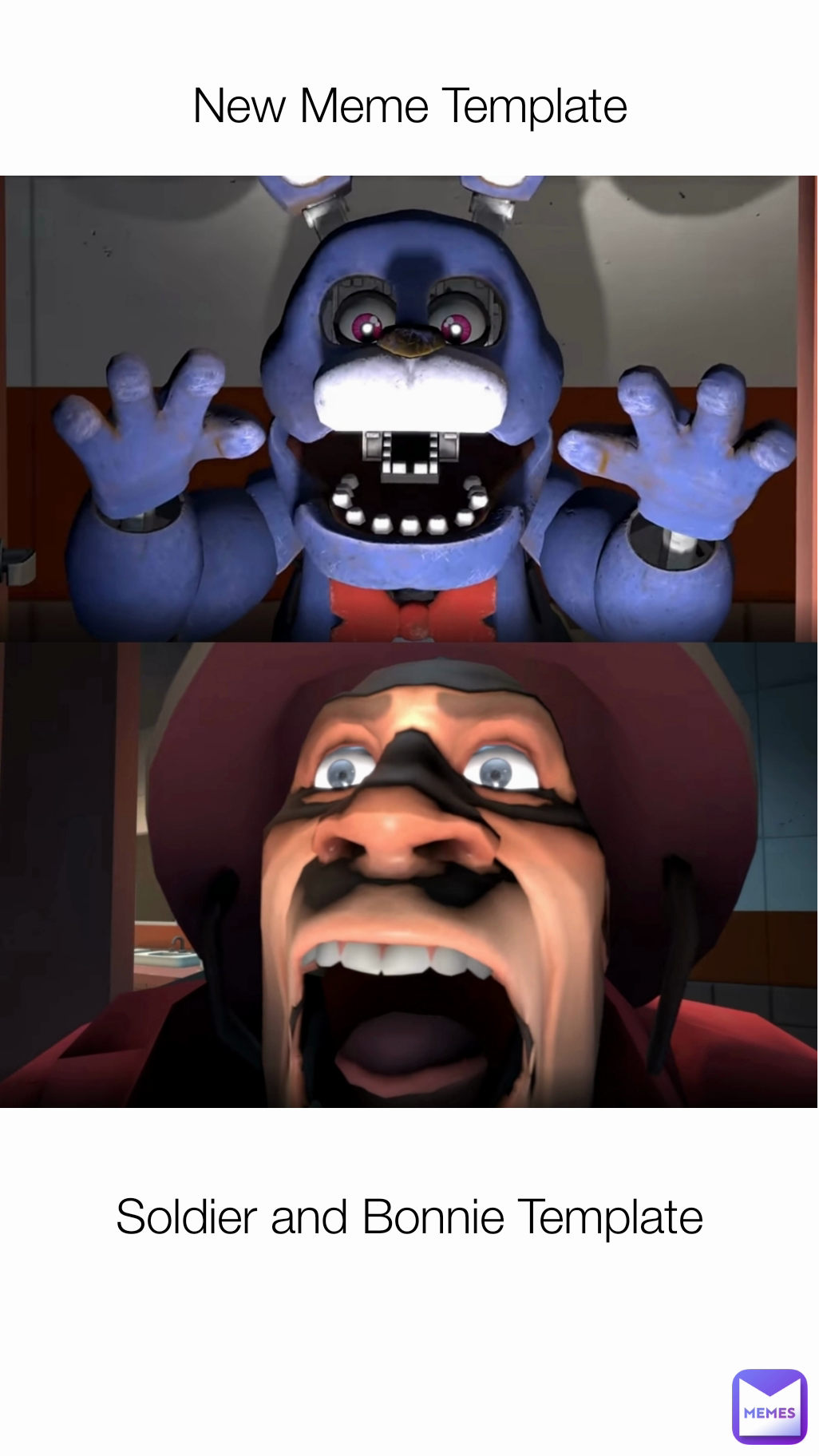New Meme Template Soldier and Bonnie Template | @T85_Jr | Memes