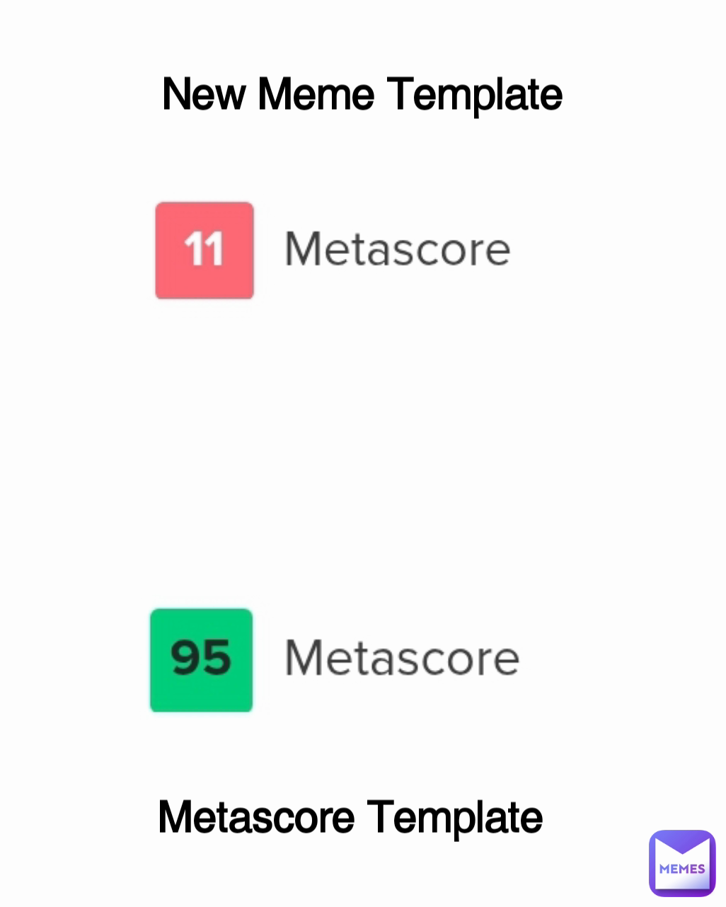 New Meme Template Metascore Template | @T85_Jr | Memes